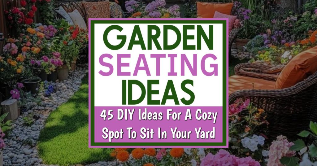 45 Outdoor Sitting Areas To DIY On A Budget (simple + cozy!)