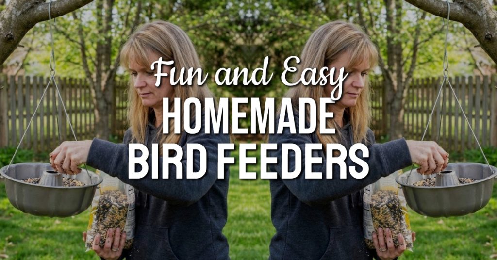 Homemade Bird Feeders - 18 Fun DIY Bird Feeder Projects To Make (kid ...